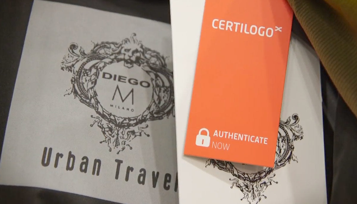 Authentic DiegoM has Certilogo for Made In Italy Style
